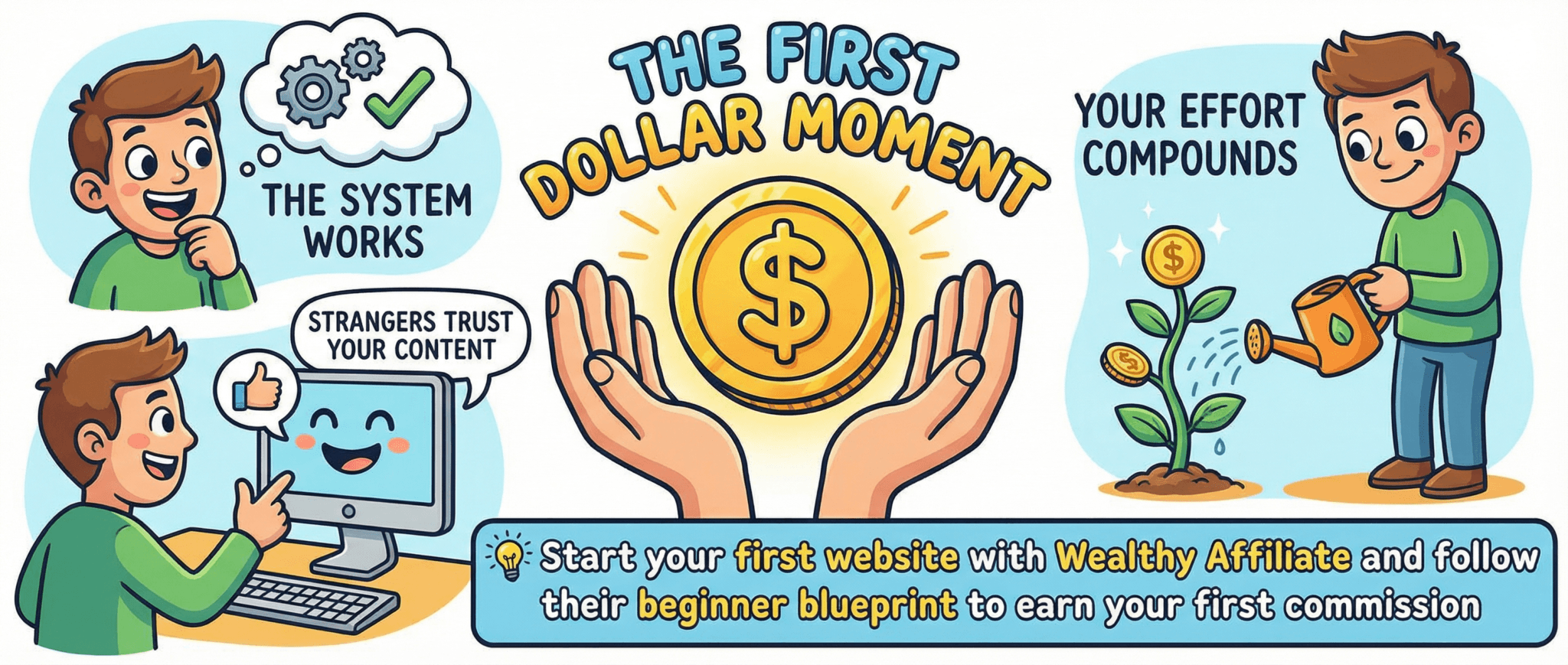 How Beginners Actually Make Their First Dollar Online | Affiliate ...